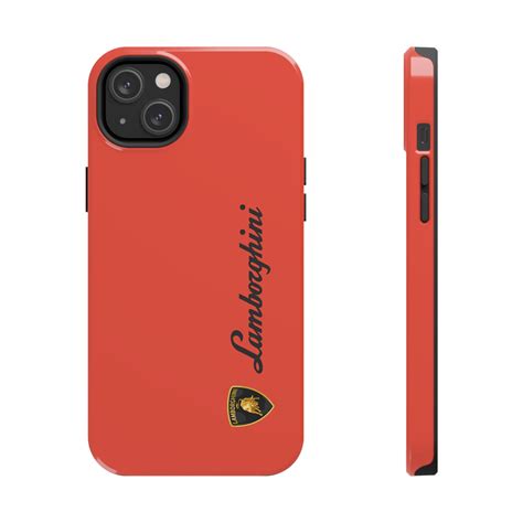 Iphone Tough Case Lamborghini Revuelto Orange Inspired Design Exotic
