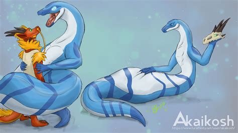 Rule 34 Akaikosh Anthro Apode Asian Mythology Belly Big Belly Bodily Fluids Bodily Noises Bone