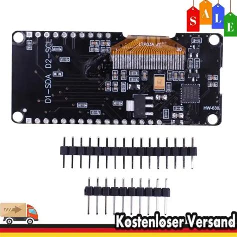 For Wemos Nodemcu Esp8266 Wifi Module 096 Inch Oled Display Cp2102 Board £5531 Picclick Uk
