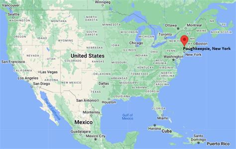 Enlarged Map Of Poughkeepsie Ny