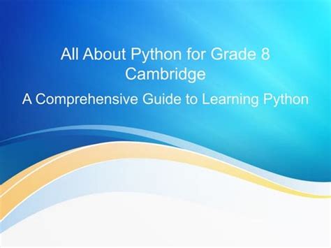 Introduction About Python Programmingppt Introduction About Python Programmingppt