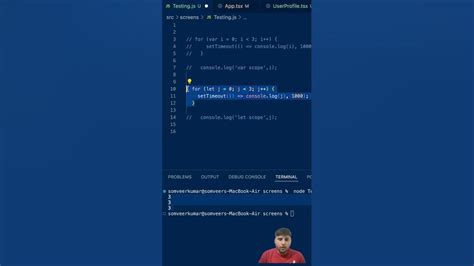 stop using var in loops here s why 🚀 javascript closures explained react reactnative