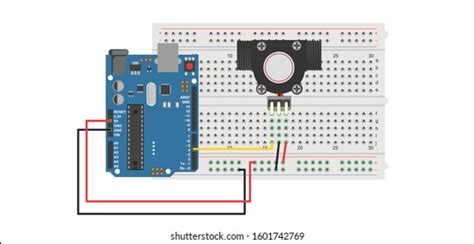 Mq Sensor Arduino Methane Ch Stock Vector Royalty Free Shutterstock
