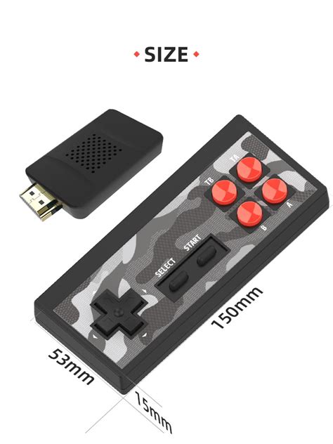 Data Frog Dendy Game Console Y2HD Plus Game Stick 4k Built in 2300 ...