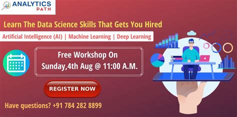 Data Science Free Workshop Data Science Science Skills Free Workshops