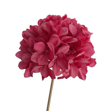 Hydrangea Stem Hot Pink 65cm Desflora