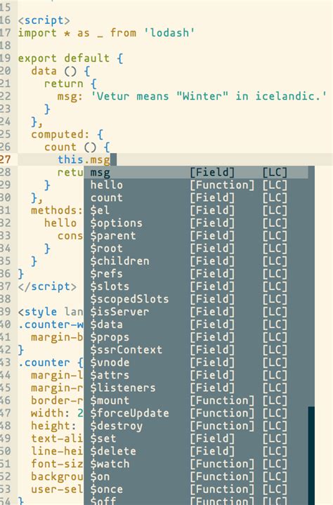 Why Not Prompt Completion Issue 81 Posva Vim Vue GitHub