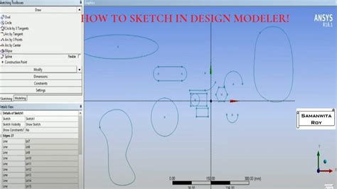 Ansys Geometry Tutorial I Ansys Workbench 18 1 I Basic Tutorials Youtube