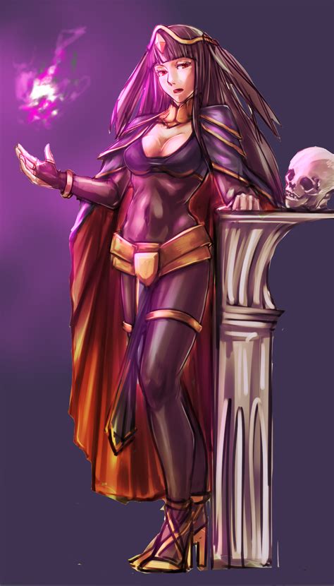 Tharja Fire Emblem And 1 More Drawn By Clopen28 Danbooru