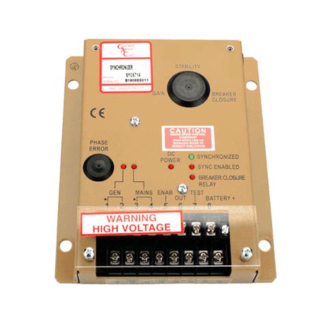 Gac Syc6714 Syc Synchronizing Module Sync Relay Multi Vdc Sync Check