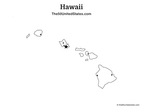 Hawaii Map With Cities