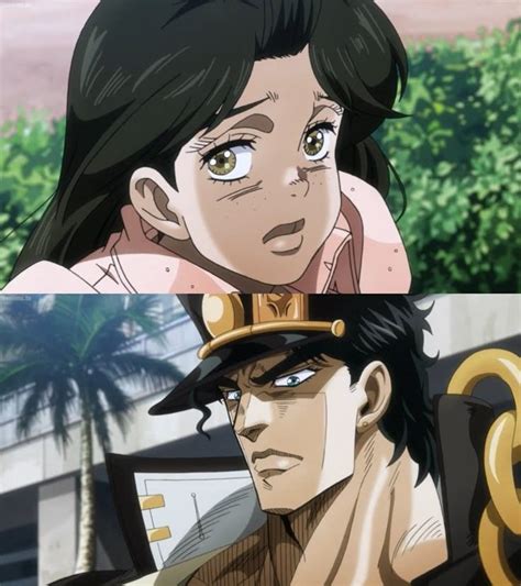 Anne And Jotaro Jojos Bizarre Adventure Anime Jojos Bizarre