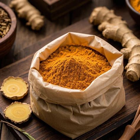 Get Custom Turmeric Powder Pouch From Box Packaging Manufacturer In