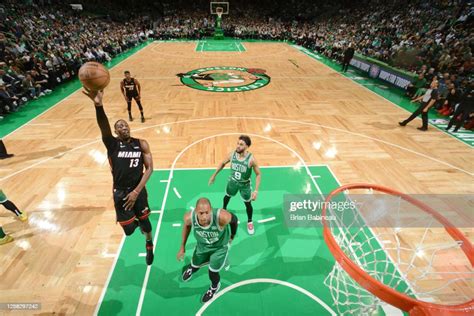 Bam Adebayo Of The Miami Heat Shoots The Ball During Round 3 Game 7