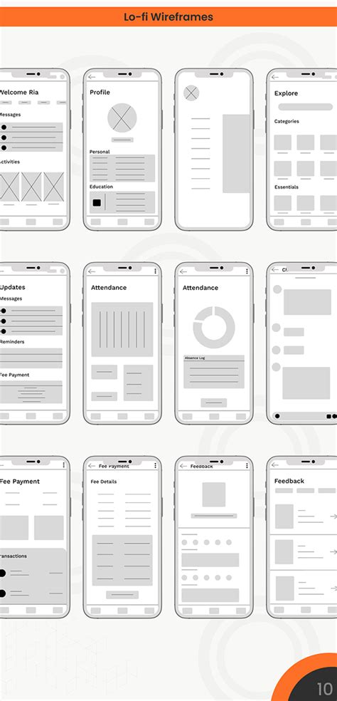 Student App Case Study UX Design Behance