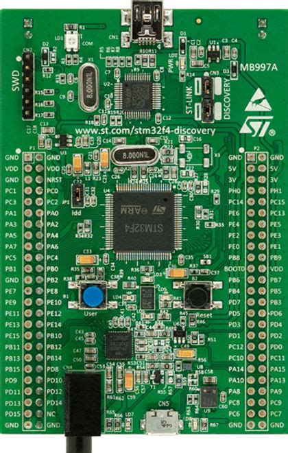 Gpio Pada Arm Stm32 F4 Discovery