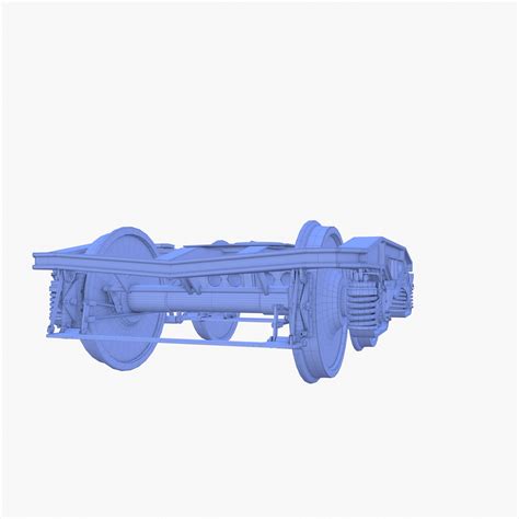 Train Car Bogie V2 3d Model By Dragosburian