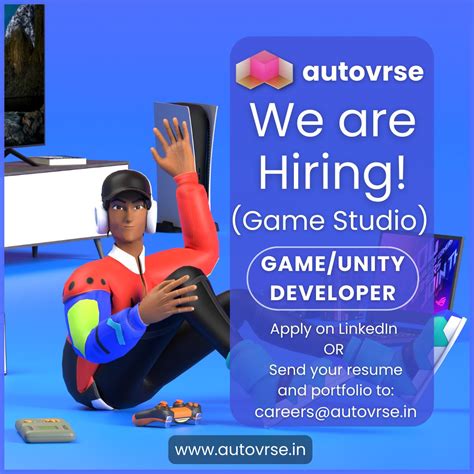 autovrse on linkedin hiring linkedin gamedeveloper virtualreality