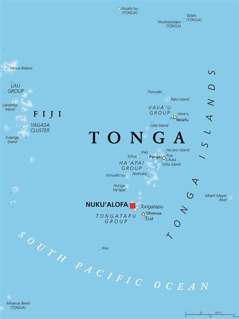 What Is The Capital Of Tonga Mappr