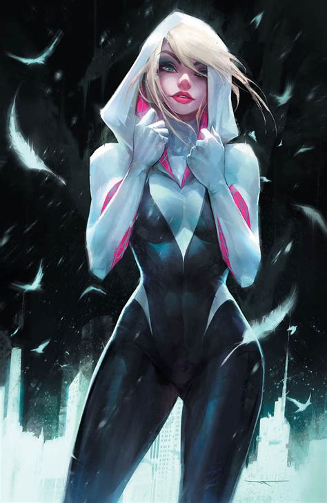 Spider Gwen The Ghost Spider 5 Ivan Tao Virgin Variant Sleeping Giant