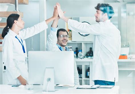 We Finally Solved It A Group Of Young Scientists Giving Each Other A