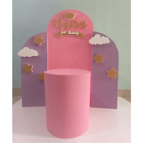 Jual Custom Backdrop Styrofoam Mini Size 1 Meter Full Set Shopee