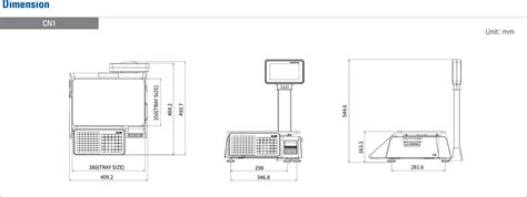 Cas Cn1 Label Printing Scale Cn1 15