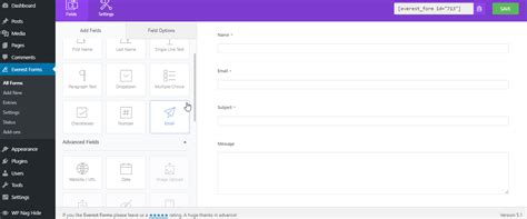 How To Add A WordPress Feedback Form For Clients Using Everest Forms Beautifulthemes Blog