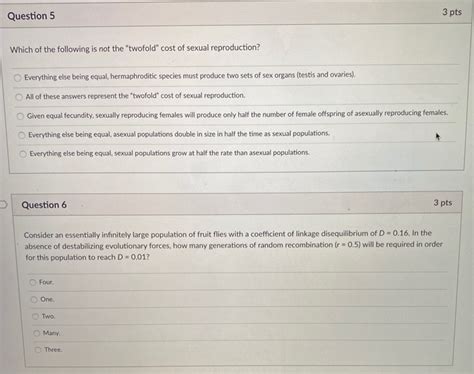 Solved Question 5 3 Pts Which Of The Following Is Not The