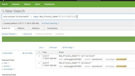 Solved Regex Not Accepted When Searching Splunk Community