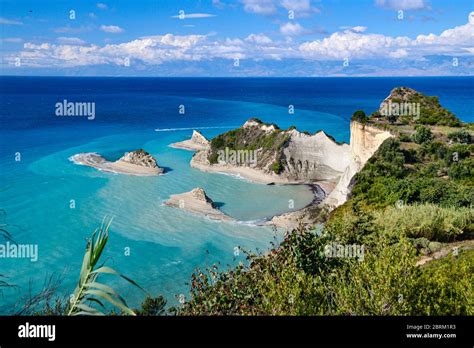 Cape Drastis At Corfu Island In Greece Cape Drastis Is An Unspoiled