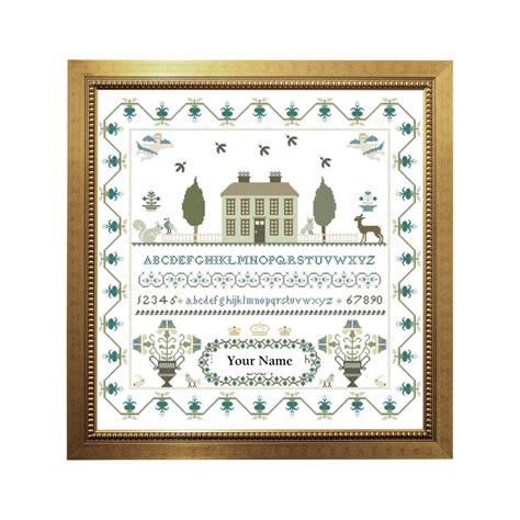 Custom Sampler Pattern Created Only For You The Wishing Thorn