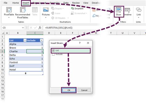 Using Slicers With Dynamic Array Formulas In Excel Excel Off The Grid