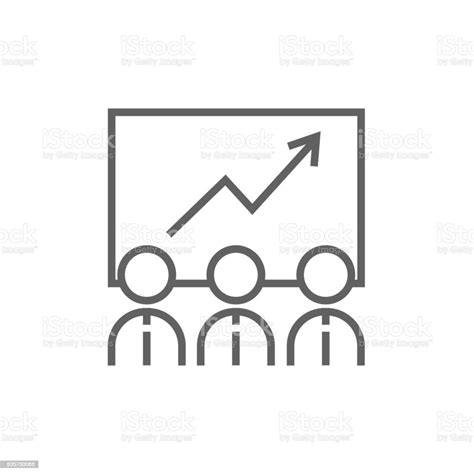 비즈니스 성장 꺾은선형 아이콘크기 개발에 대한 스톡 벡터 아트 및 기타 이미지 개발 개선 공연 Istock