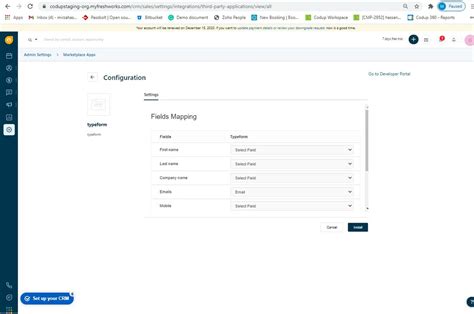 Freshworks Typeform Integration Freshworks Marketplace