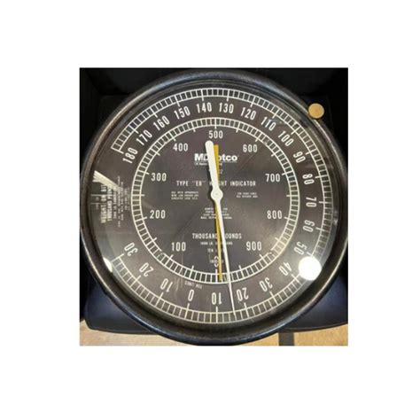 Md Totco Weight Indicator Type D Type E Type Eb Awe9 Model 125 Model 150 Model 200