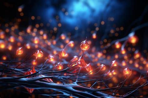 D Rendering Of Artificial Intelligence With Artificial Neural Network