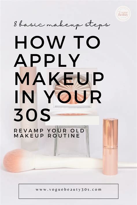 The Ultimate Makeup Routine Guide for Your 30s in 2024 | How to apply makeup, 30s makeup, Makeup ...