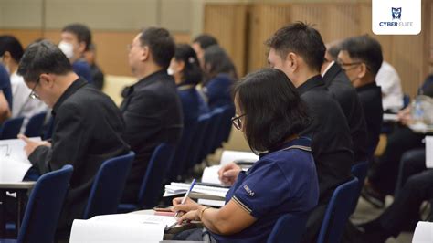Cyber Elite ได้รับเกียรติเป็นวิทยากรในงานฝึกอบรมสร้างความตระหนักรู้ด้านความมั่นคงปลอดภัยไซเบอร์