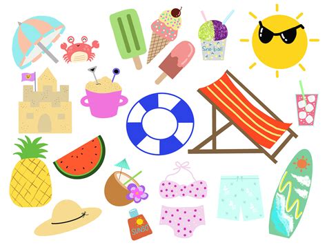 Summer Vacation Clip Art