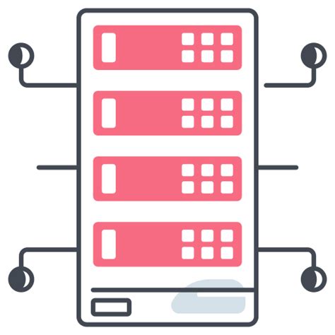 Server Generic Color Lineal Color Icon