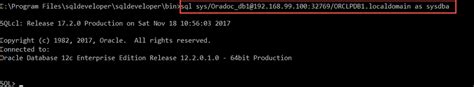 Run Oracle Database In Docker Using Prebaked Image From Oracle Container Registry A Two Minute