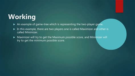 Min Max Artificial Intelligence Algorithm Pptx