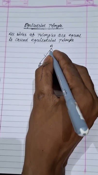 Equilateral Triangle👍👍shorts Lectures Youtubeshorts Youtube