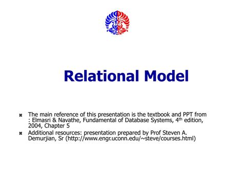 ppt relational model powerpoint presentation free download id 4309267