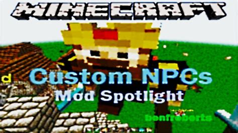 Minecraft Custom Npcs Mod Spotlight 172 Youtube