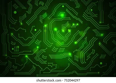 High Tech Electronic Circuit Board Vector Stock Vector Royalty Free Shutterstock
