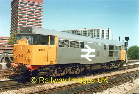 Railway Photo 6x4 Class 31 31154 Railfreight Light Engine Reading C1987