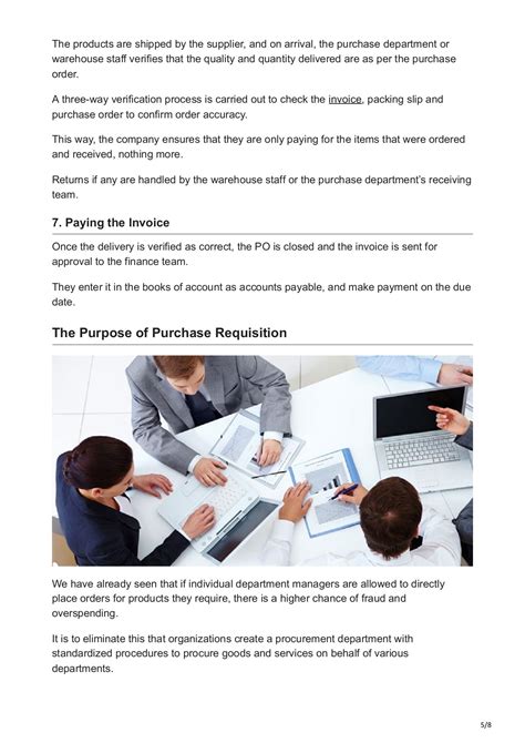 Benefits Of Purchase Requisitions In The Purchase Process Tranquil