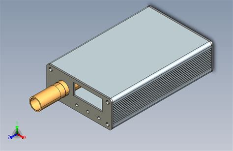 弹丸测速仪 便携式 Proe 模型图纸下载 懒石网